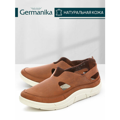 Туфли Germanika, размер 36, коричневый