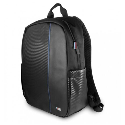 Рюкзак BMW M Collection Computer Backpack Compact для ноутбуков 15", цвет Карбон/Синий (BMBPCO15CAPNBK)
