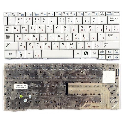 Клавиатура для ноутбука Samsumg V091560CS1 белая