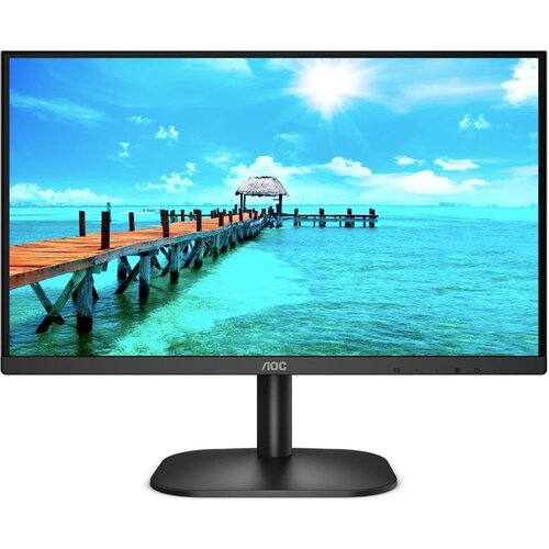 Монитор 23.8" AOC Value Line 24B2XDA/01 черный IPS LED 16:9 DVI HDMI M/M матовая 250cd 178гр/178гр 1920x1080 D-Sub FHD 2.7кг