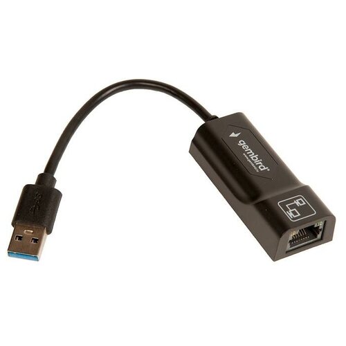 NIC-U5 Сетевой Ethernet-адаптер Gembird (USB 3.0 Type A [папа] - Ethernet RJ-45 [мама])