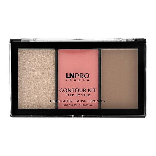 LN-professional Палетка для контурирования лица Contour Kit, 05