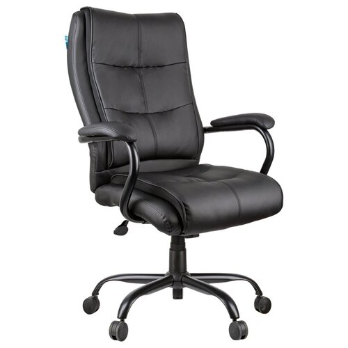 Компьютерное кресло Helmi HL-ES02 Extra Strong для руководителя, обивка: искусственная кожа, цвет: черный