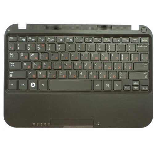 Клавиатура для ноутбука Samsumg BA75-03055C черная топ-панель