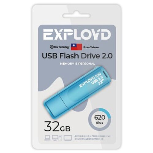 USB-флеш накопитель (EXPLOYD EX-32GB-620-Blue)