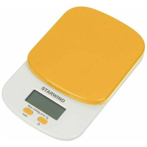 Весы кухонные электронные SSK2158 макс. вес:2кг оранж. STARWIND 317448