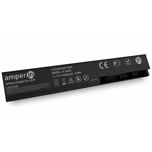 Аккумуляторная батарея Amperin для ноутбука Asus X401A1 (4400mAh)
