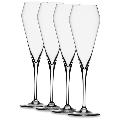 Набор бокалов Spiegelau Willsberger Anniversary Champagne Flute для шампанского 1416175, 240 мл, 4 шт., бесцветный