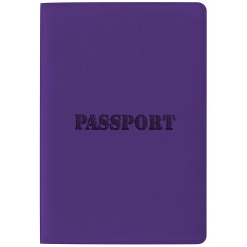 Обложка для паспорта STAFF, фиолетовый