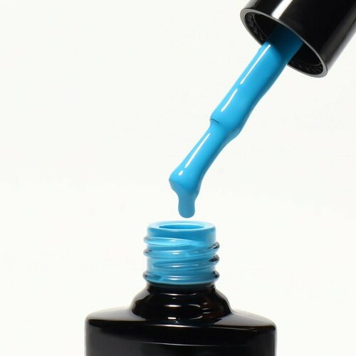 Гель-лак для ногтей, "CLASSIC COLORS", 3-х фазный, 8мл, LED/UV, цвет голубая лагуна (61)