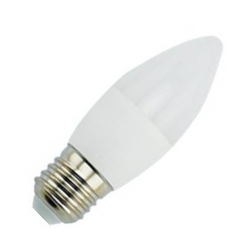 Лампа светодиодная Ecola свеча E27 7W 4000K 4K 103x37 пласт./алюм. C7LV70ELC