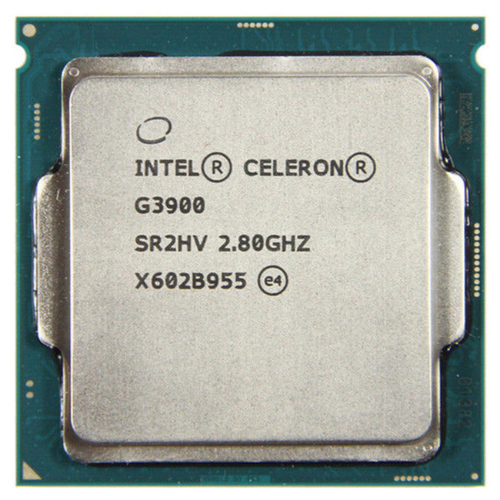 Процессор Intel Celeron G3900 LGA1151,  2 x 2800 МГц, OEM