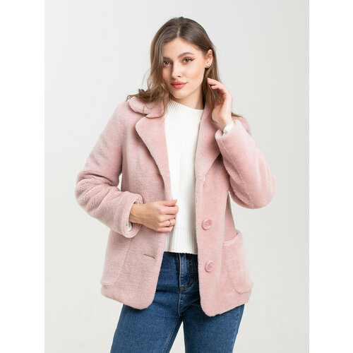 Куртка, размер 54, розовый