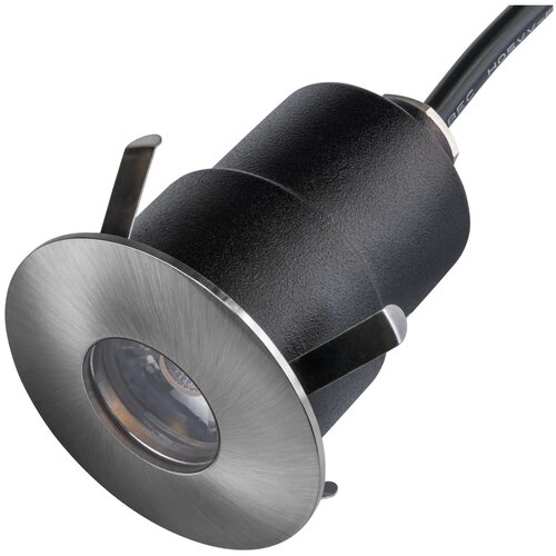Lightstar Светильник Ipogeo 384315 светодиодный, 5 Вт, цвет арматуры: никель, цвет плафона бесцветный