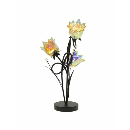 Лампа настольная Тюльпаны 50 см на батарейках 3xААА