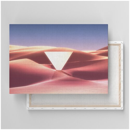 Картина на холсте с подрамником / Desert Mystery Пустынная мистерия / Артем Андарский Archie