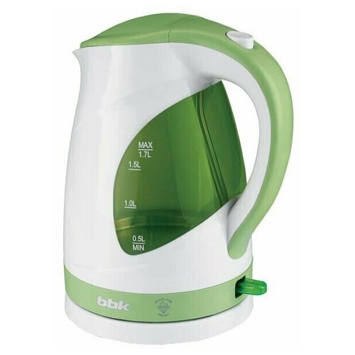 BBK EK1700P (W/AG) Чайник электрический белый/светло-зеленый