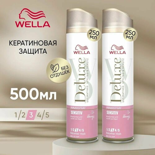 Wella Лак для волос профессиональный сильной фиксации - Набор 2 шт