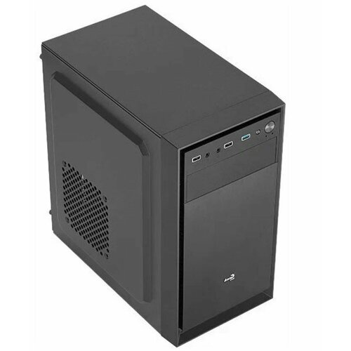 Системный блок Aerocool CS-104 (Intel Core i3-10105F (3.7 ГГц), RAM 16 ГБ, SSD M2 512 ГБ, Nvidia G210, Windows 11 Pro), черный