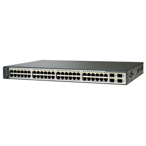 Коммутатор CISCO WS-C3750V2-48TS-E