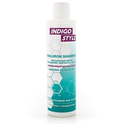 Indigo Style Шампунь для волос от выпадения, перхоти, жирности 1000 мл