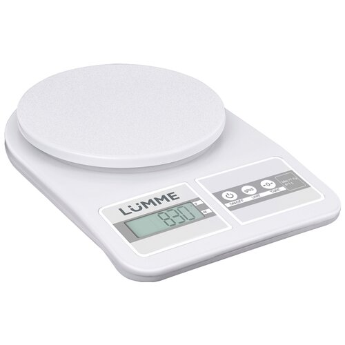 Кухонные весы LUMME LU-1345, белый жемчуг