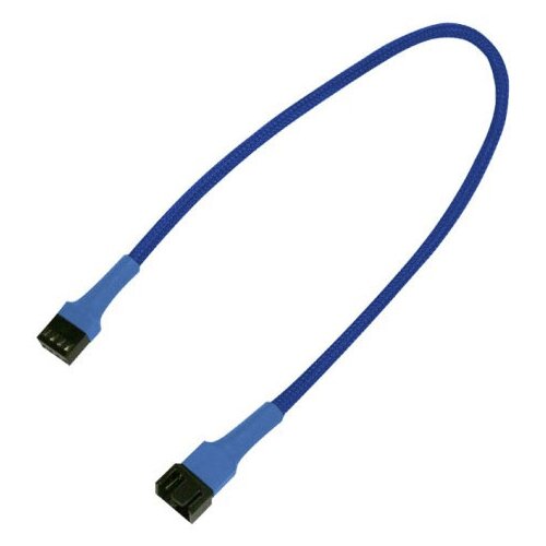 Аксессуар Удлинитель Nanoxia 4-pin PWM 30cm Blue NXPWV30B