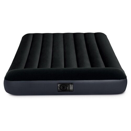 Надувной матрас-кровать Intex Full Dura-Beam Pillow Rest Classic, 137*191*25 см, встроенный насос 220 V