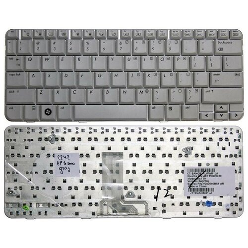 Клавиатура для ноутбука HP C0710080030 серая