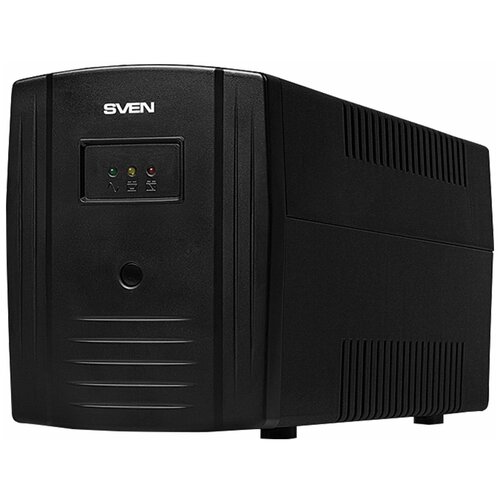 Источник бесперебойного питания SVEN Pro 1000, 1000VA (720W), 3 евророзетки, 2 розетки RJ45, SV-013868, 354286