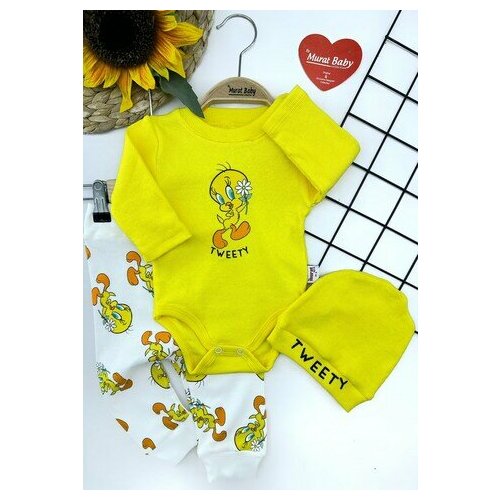 Комплект одежды By Murat Baby, размер 62, желтый