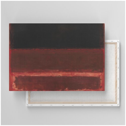 Картина на холсте с подрамником / Mark Rothko - Four Darks in Red / Марк Ротко