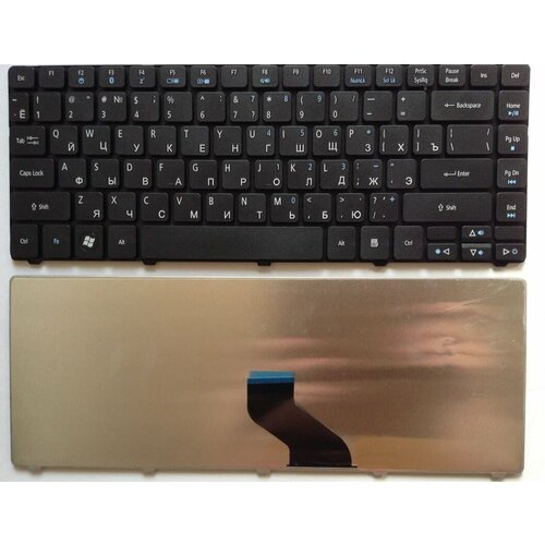 Клавиатура для ноутбука Acer Aspire 3820 черная матовая