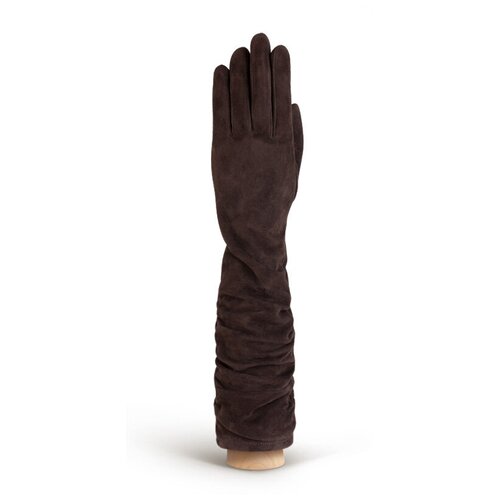 Перчатки  ELEGANZZA, размер 6, коричневый