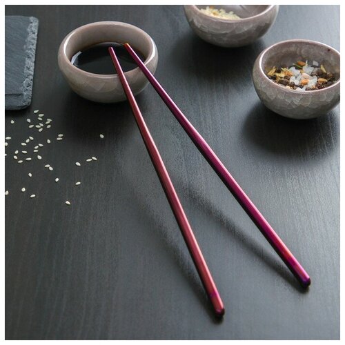 Палочки для суши Bacchette, длина 21 см, цвет фиолетовый