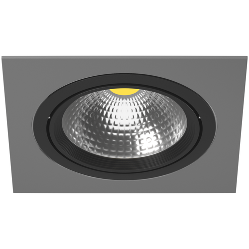 Светильник Lightstar Intero 111 i81907, GU10, 50 Вт, 4000, нейтральный белый, цвет арматуры: серый, цвет плафона: серый