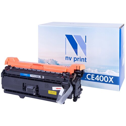 Картридж NV Print CE400XBk, черный, для лазерного принтера
