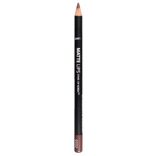 Art Soffio карандаш для губ  Matte Lips 820L, 0332 Chocolate Mocha