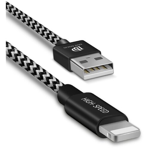 USB Кабель Dux Ducis Lightning, K-ONE series, 25 см, черный
