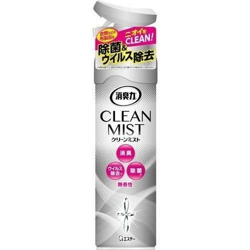ST Shoushuuriki Спрей-освежитель воздуха антибактериальный Clear Mist без запаха 280 мл
