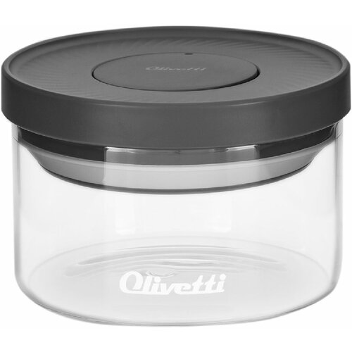 Банка стеклянная с вакуумной крышкой POP UP для хранения продуктов Olivetti, объем 350 мл