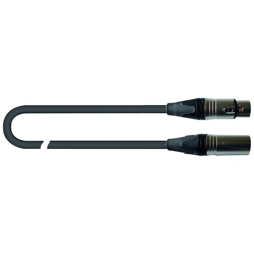QUIK LOK JUST MF 2 SL микрофонный кабель серии Just с металлическими разъемами XLR мама - XLR папа, длина 2 метра