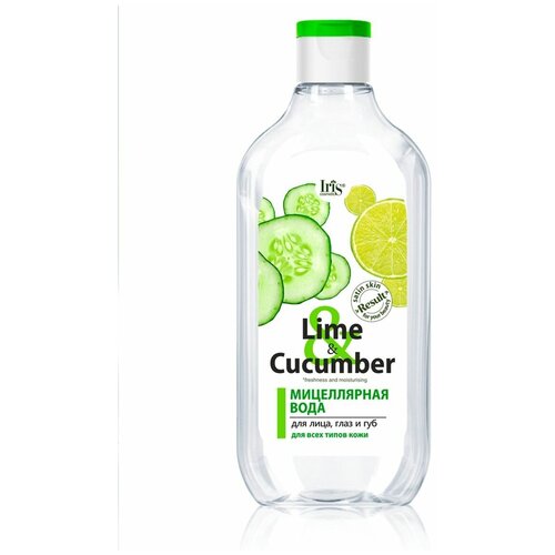 Lime&Cucumber Мицеллярная вода для лица, 500 мл