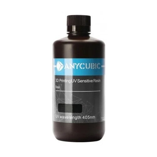 Фотополимерная смола Anycubic Colored UV Resin, 1 кг, 1 л, прозрачный