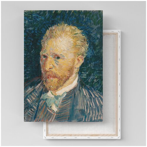 Картина на холсте с подрамником / Van Gogh - Self Portrait 06, 1887 / Ван Гог