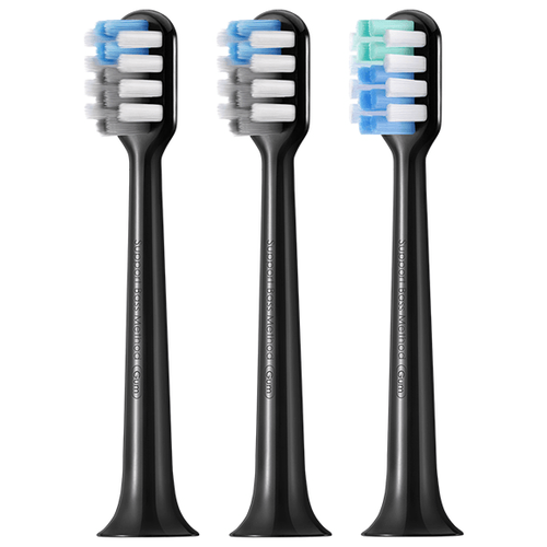 Насадка для электрической зубной щетки Dr.Bei Sonic Electric Toothbrush BY-V12 Head, черный 3 шт