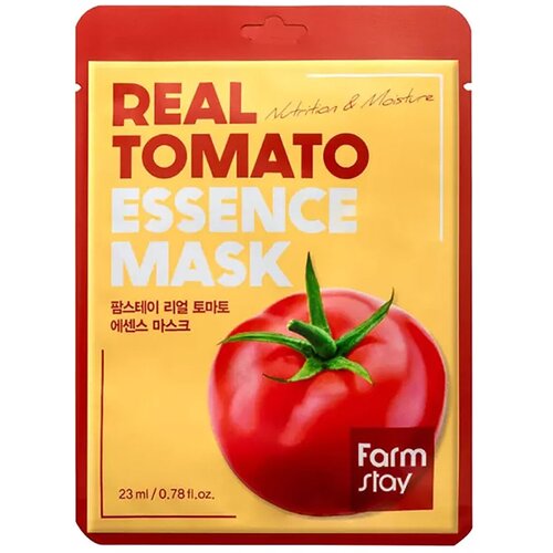 Маска тканевая для лица FarmStay, Tomato Mask Sheet, с экстрактом томата, 2 шт.