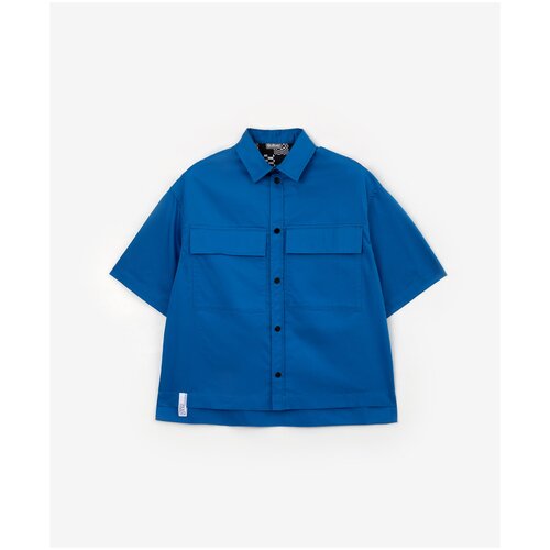 Рубашка Gulliver, размер 158, синий