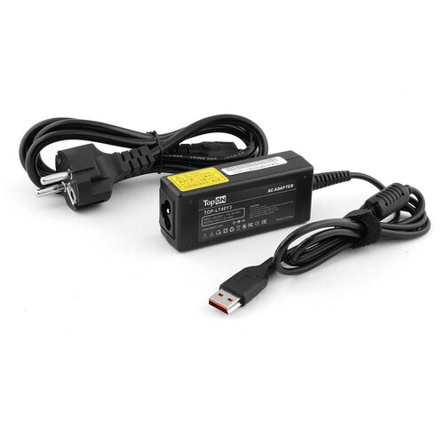 Блок питания TopON для ноутбука Lenovo, 20V, 2A, разъём: Lenovo Power USB, 40W, PN: ADL40WCA