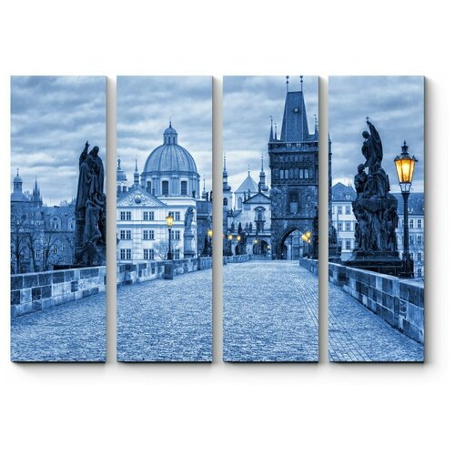 Модульная картина Карлов мост, Прага 70x53